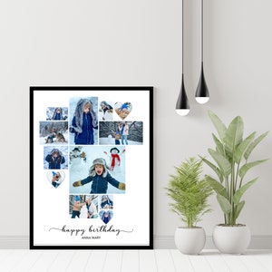 Buy Photo Collage Template in 18x24, 12x16 & 9x12, Instant Download ...