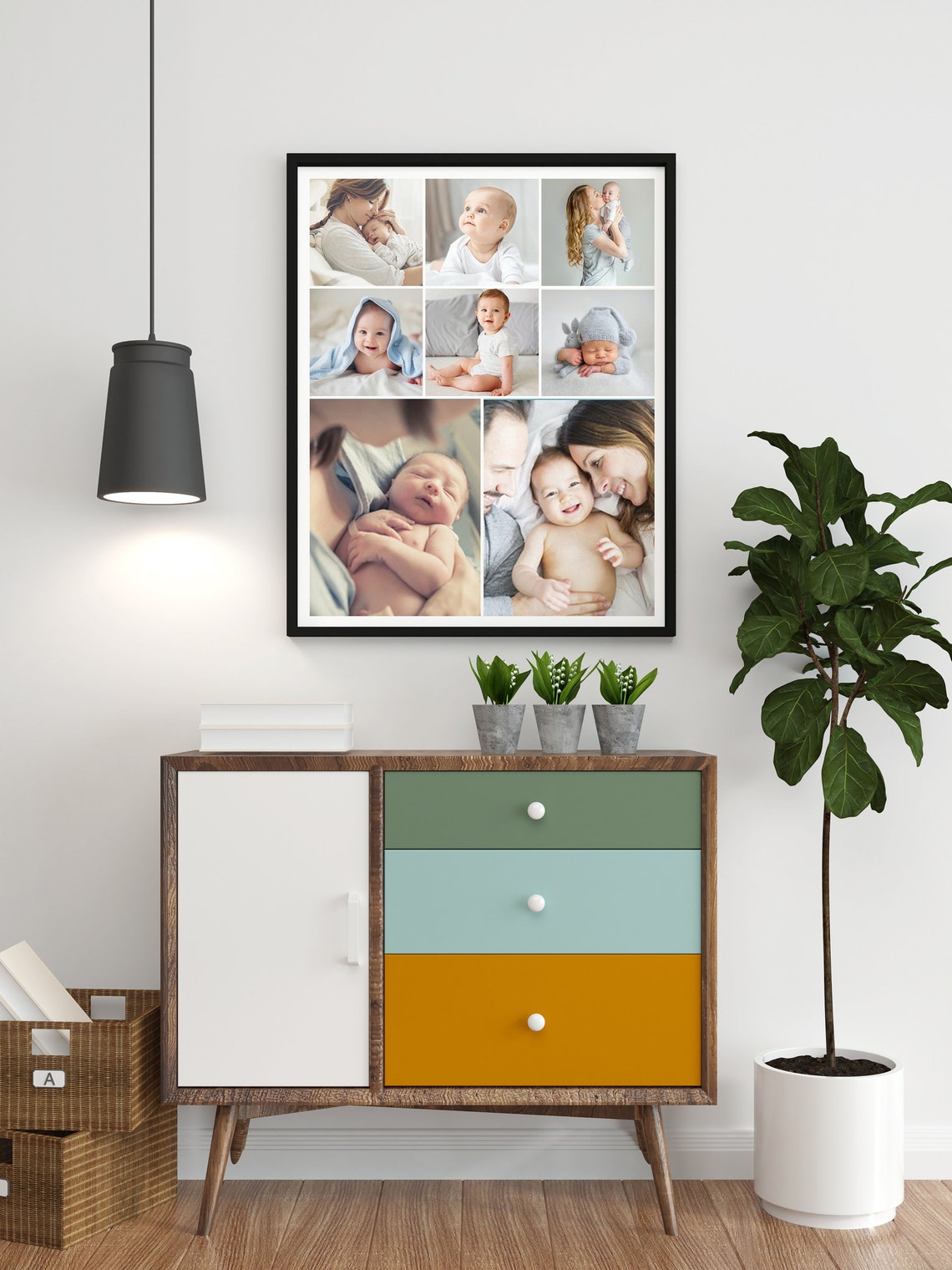 8 X 10 Digital Photo Collage Templates Portfolio - Etsy India