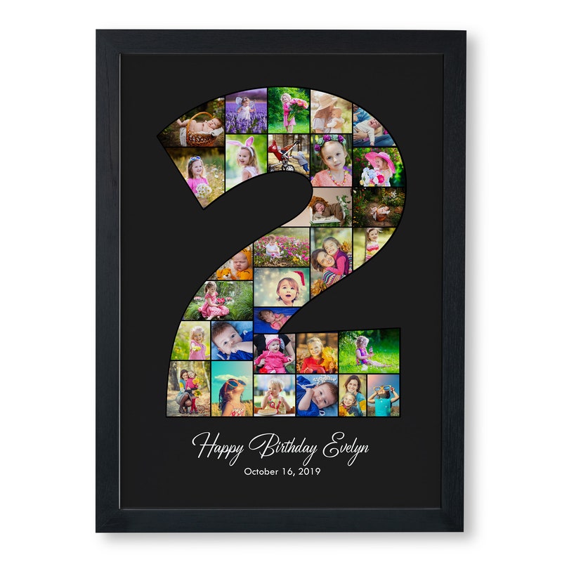 2nd Birthday Poster - Etsy