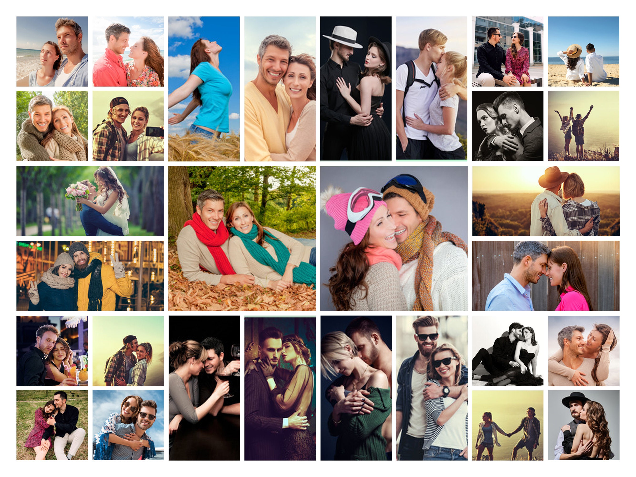 Plantilla de collage de fotos PSD & Canva editable en Canva - Etsy México