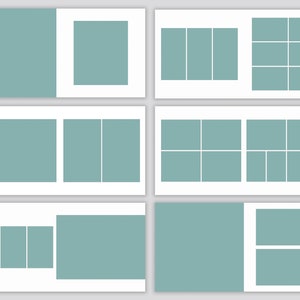 Photo Album Templates Kit 20 Pages Digital Wedding Album - Etsy