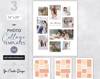 3 Photo Collage - Etsy