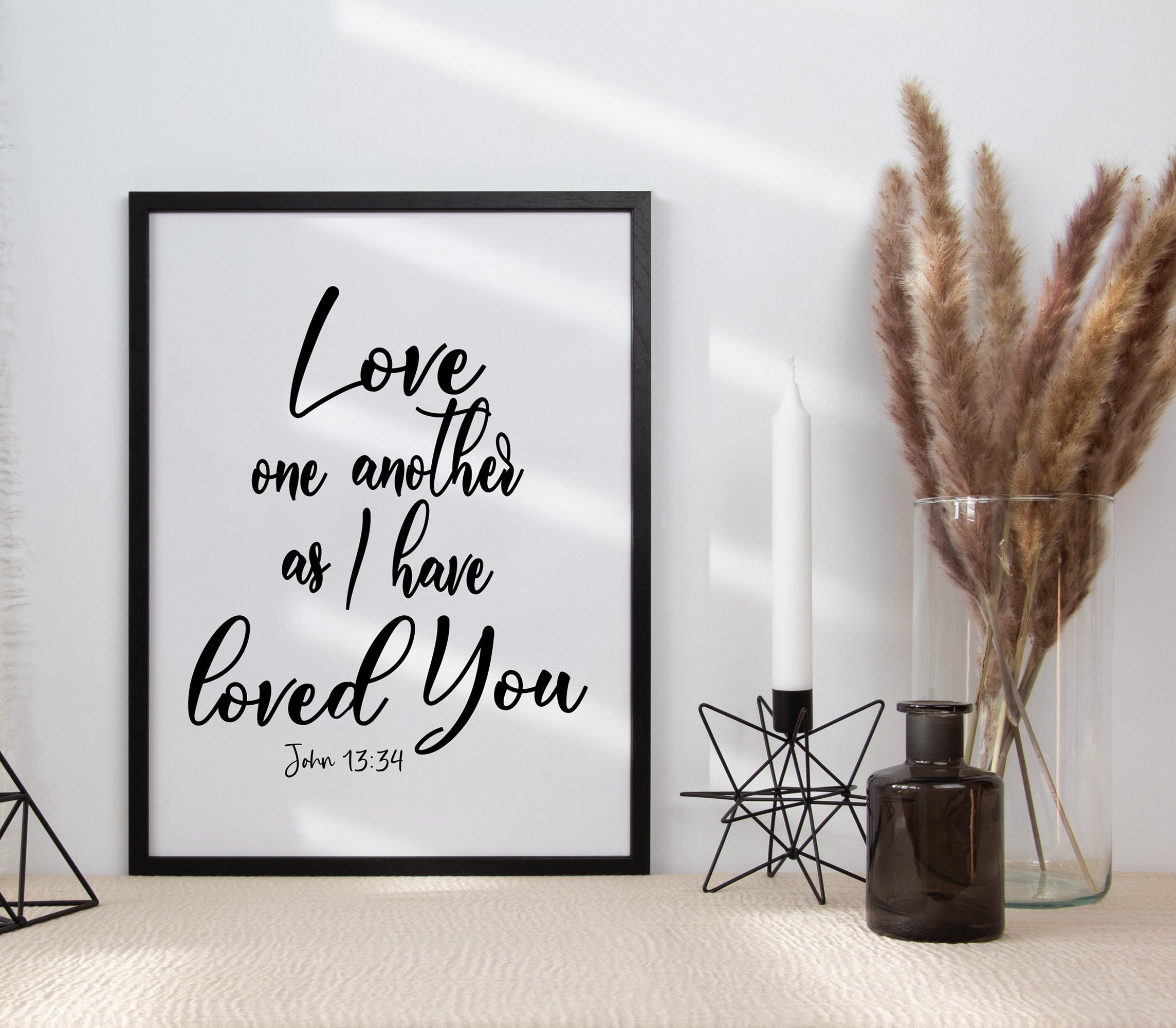 Digital Printable Arts | Bible Verse Christian Quote Décor | Home ...