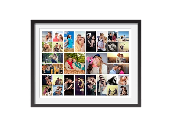 Plantilla de collage de fotos PSD & Canva editable en Canva - Etsy España