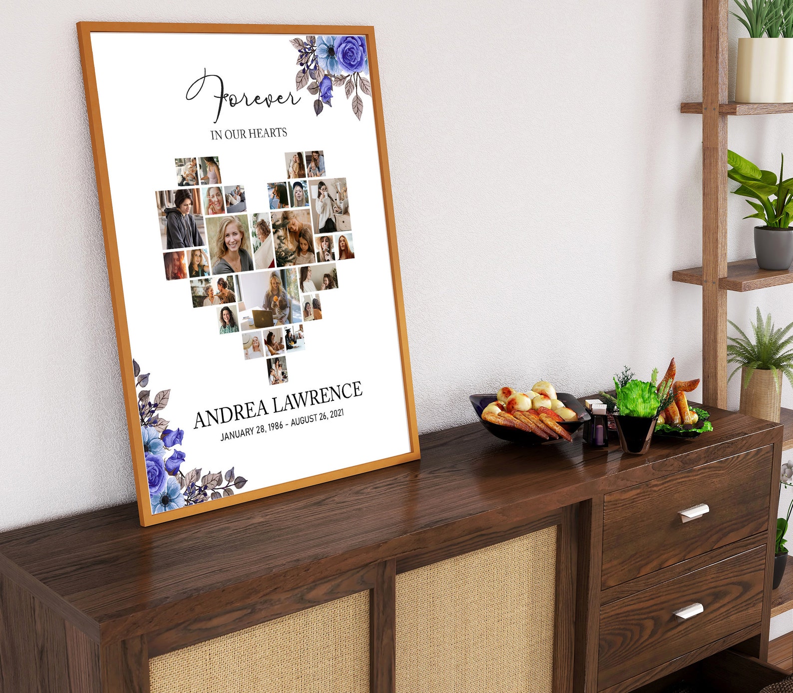 In Loving Memory of Photo Collage Templates in 24 X 36 & - Etsy