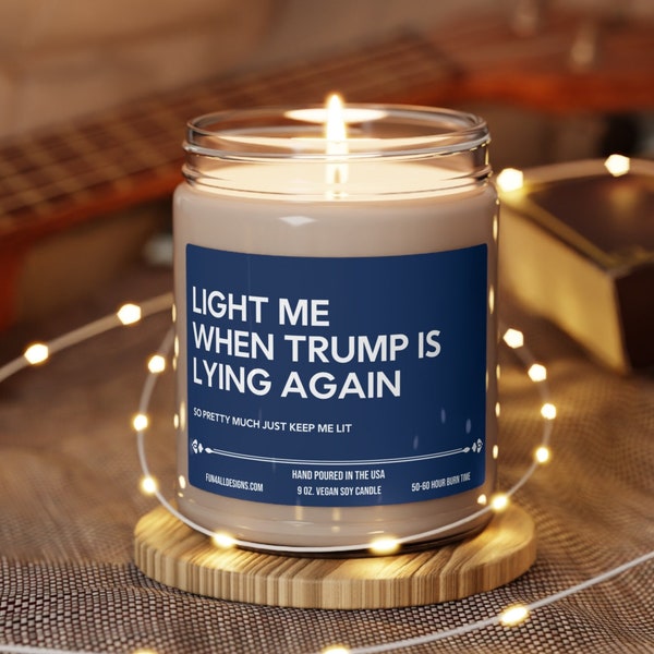 Trump Candle - Etsy