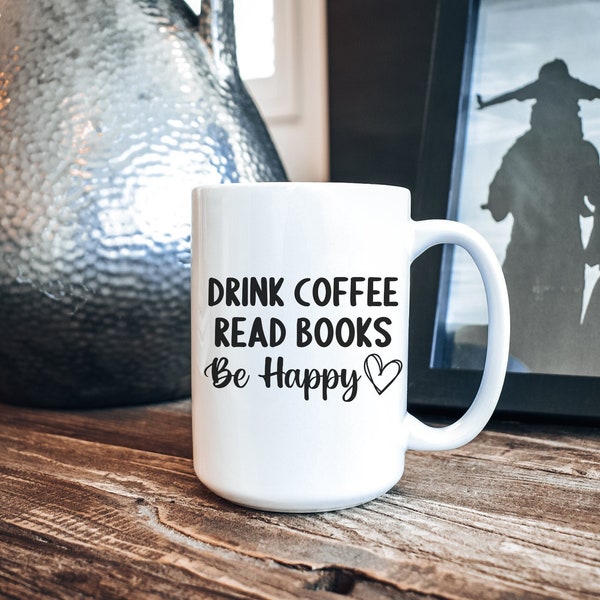 Book Lover Mug - Etsy