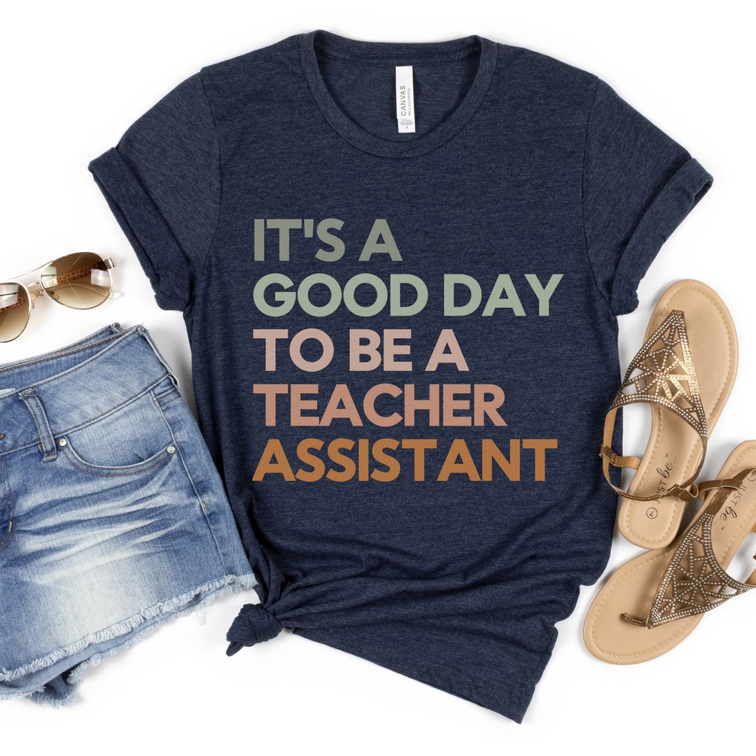 Teacher Assistant Shirt, Teacher Aide Shirt, Teaching Assistant ...