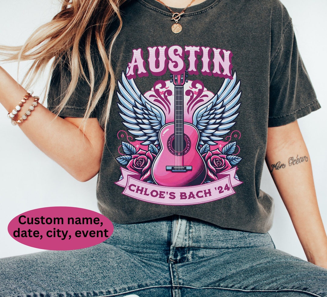 Custom Austin Bachelorette Party Shirts, Austin Bach, Texas ...