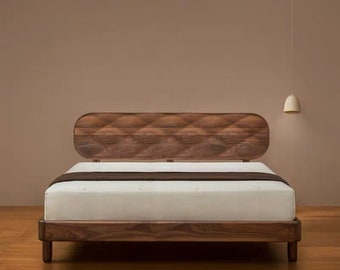 Walnut Bed - Etsy