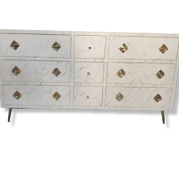 Bone Inlay Dresser - Etsy