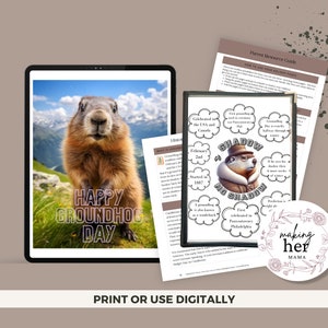 Groundhog Day Mini Learning Unit | Unit Study | Homeschooling | Morning ...