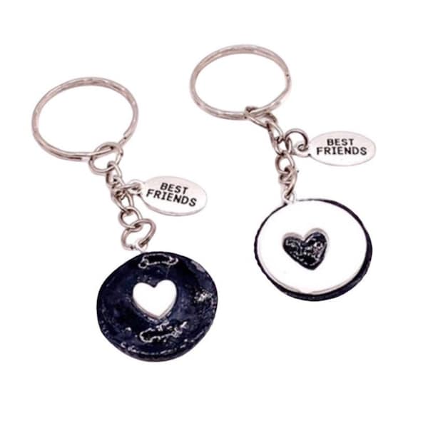Matching Keychain Best Friends - Etsy