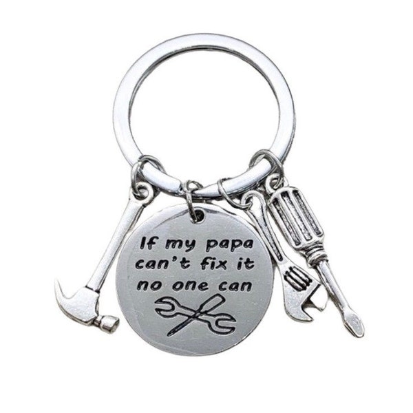 Papa Keychain - Etsy