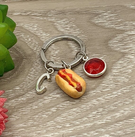 Hot Dog Schlüsselanhänger Hot Dog Liebhaber Süßes Geschenk | Etsy