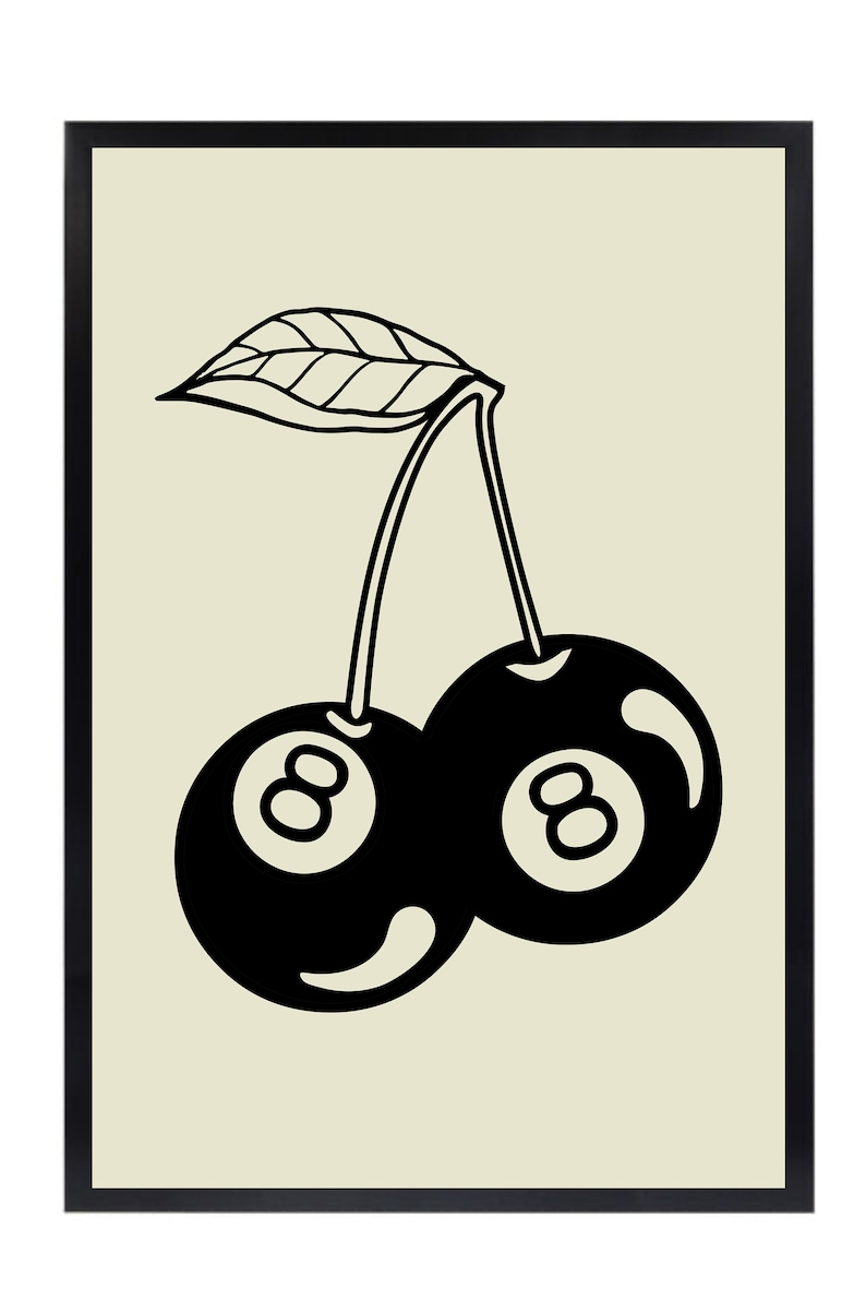 Eight-ball Twin Cherries - Etsy