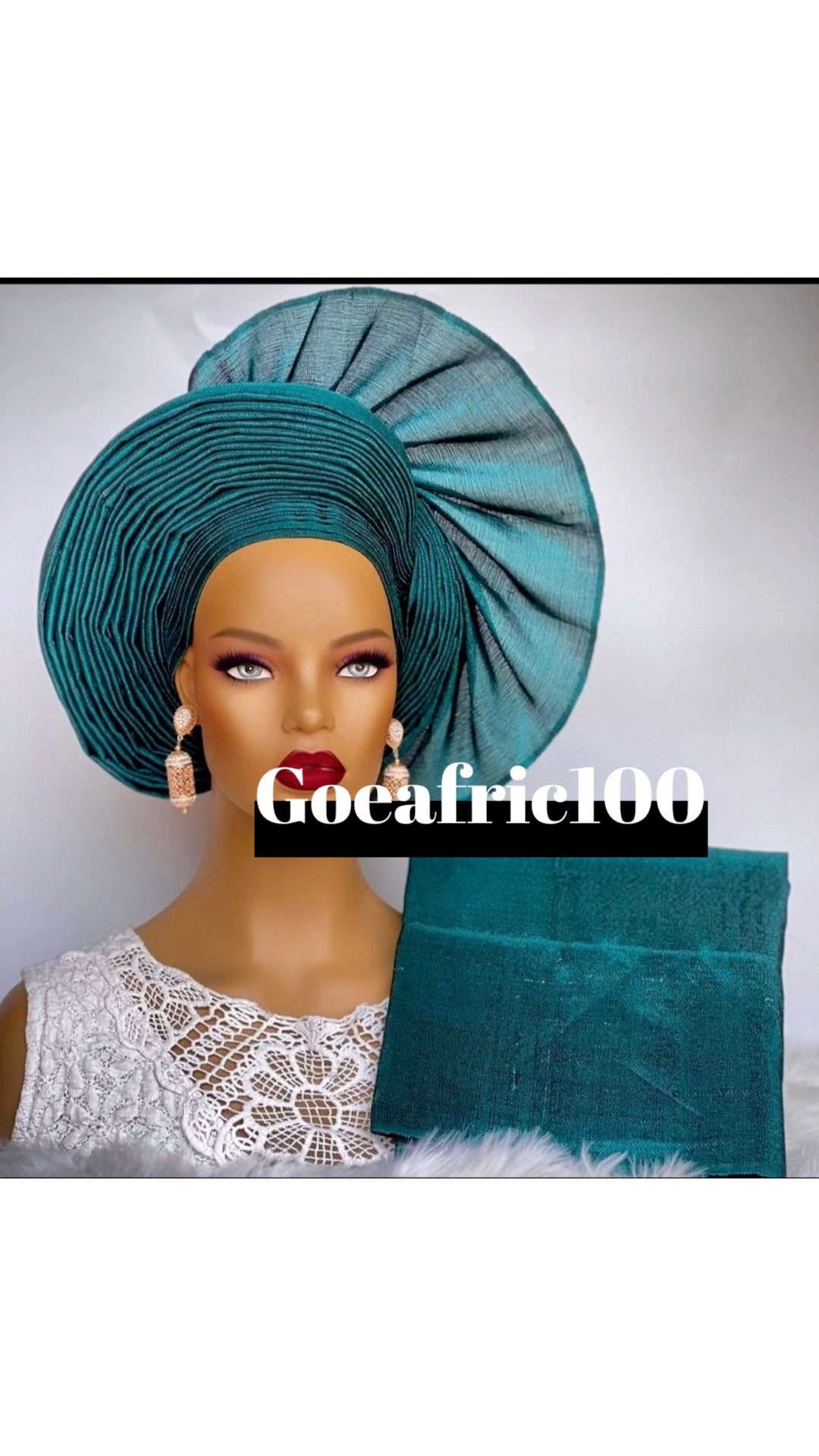 Ire African Gele/autogele/aso-oke/nigeria Headtie/aso-ebi Aso-oke ...