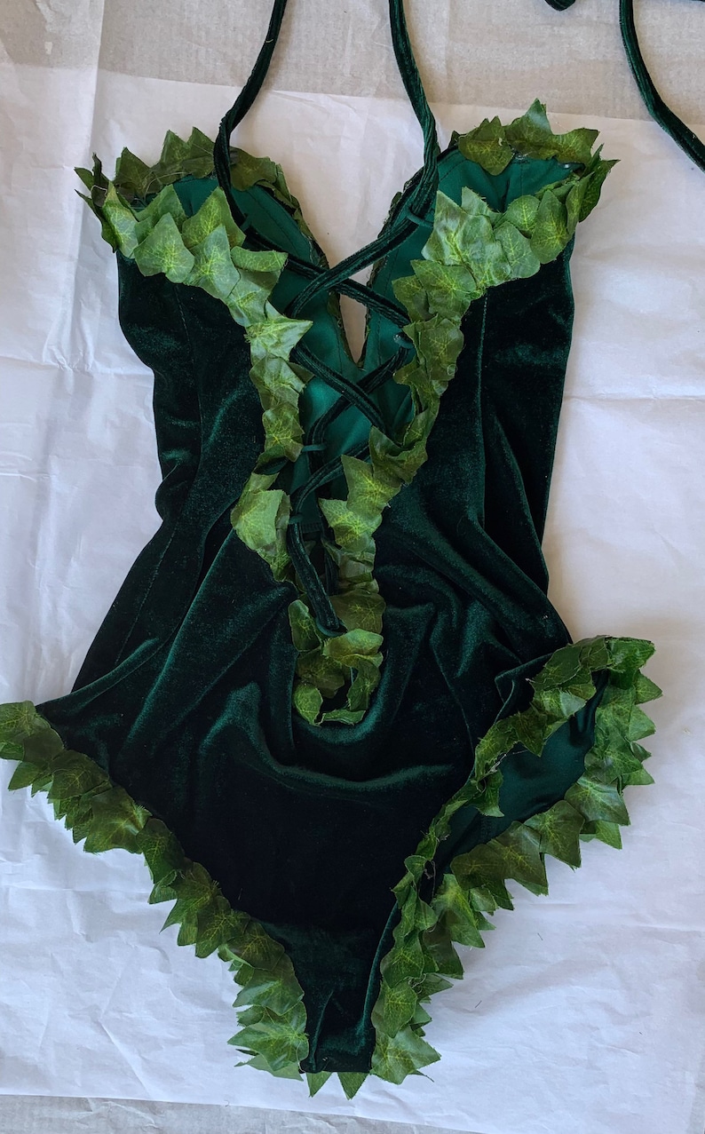 Poison Ivy Full Costume/ Green Ivy Cosplay - Etsy