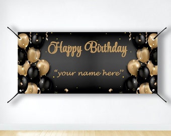 Vinyl Birthday Banner - Etsy