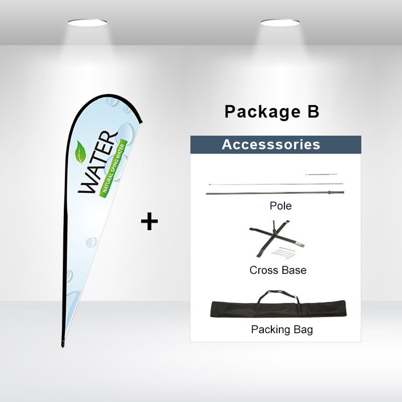 Custom Teardrop Feather Flags Single & Double Sided - Etsy