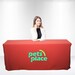 Custom Logo Table Cover Personalized Fitted Table Covers Back - Etsy