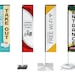 Custom Rectangle Flags - Personalized, Advertising, Event Banner ...