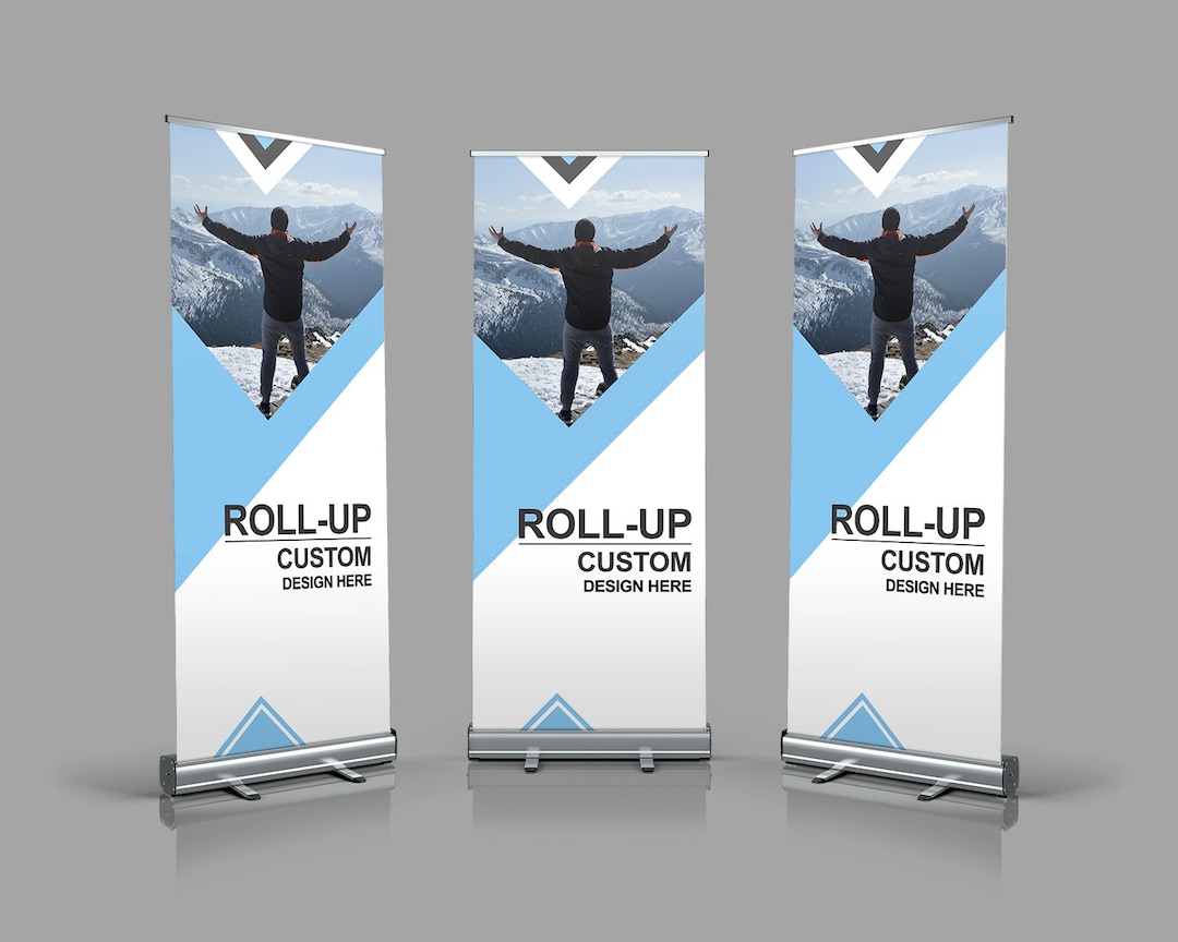 Roll up Banner Stand, Banner With Stand, Full Color Customized Design ...