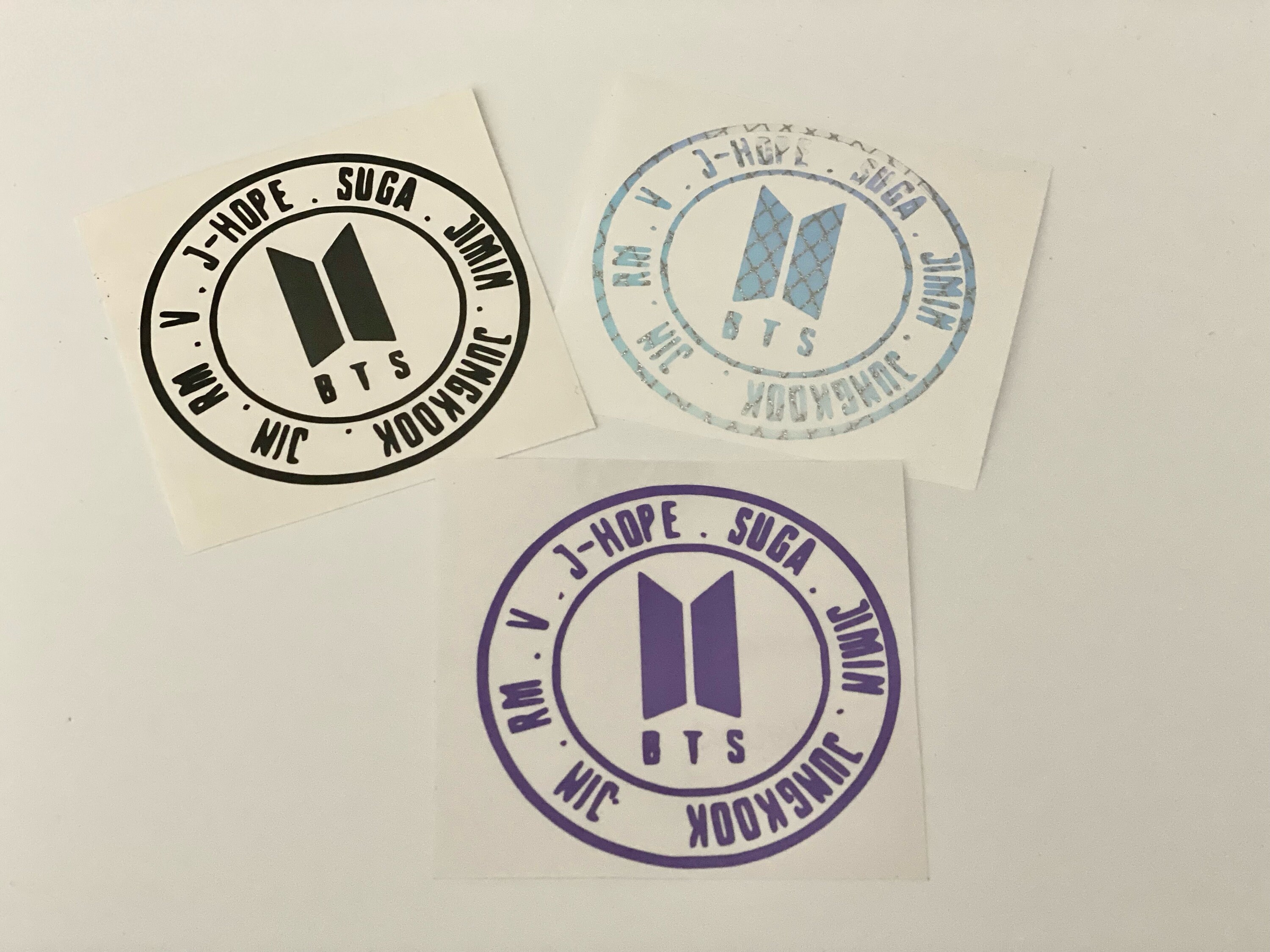 BTS members/logo Decal - Etsy