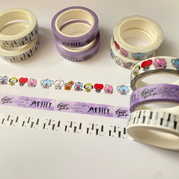 Bts Washi Tape - Etsy