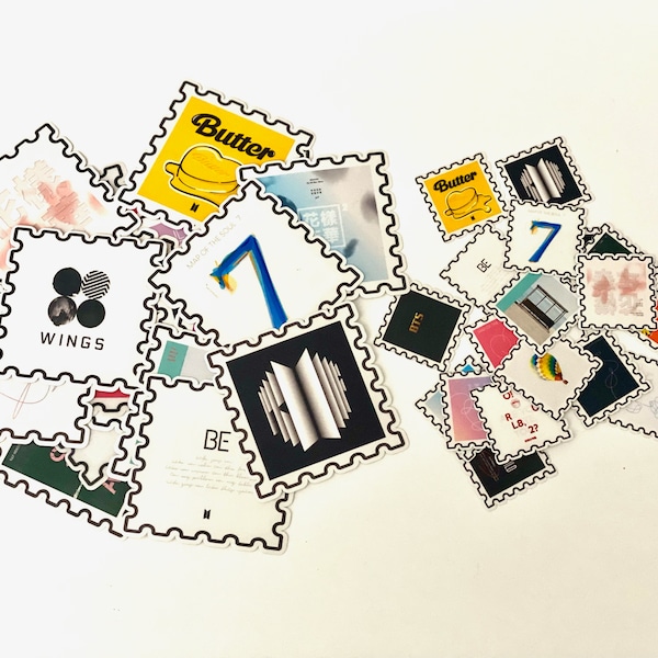 Bts Album Stickers - Etsy