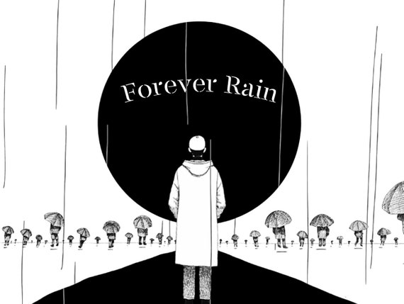 BTS RM forever Rain Premium Vinyl Sticker - Etsy