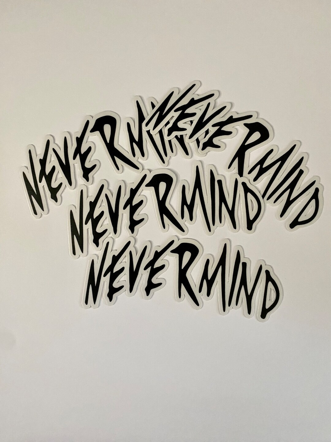 BTS Jimin "nevermind" Die Cut Sticker - Etsy