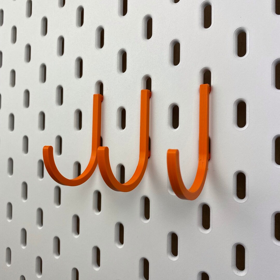 Hooks for Ikea Skadis Pegboard / Pegboard | Hooks for Wrapping Paper ...
