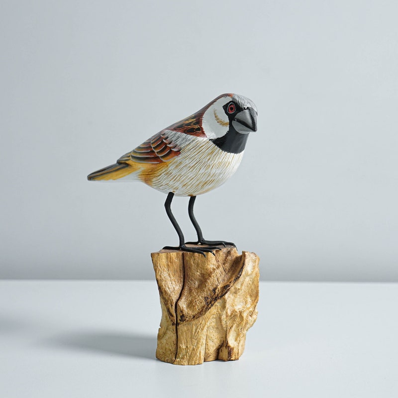 Sparrow Sculpture - Etsy
