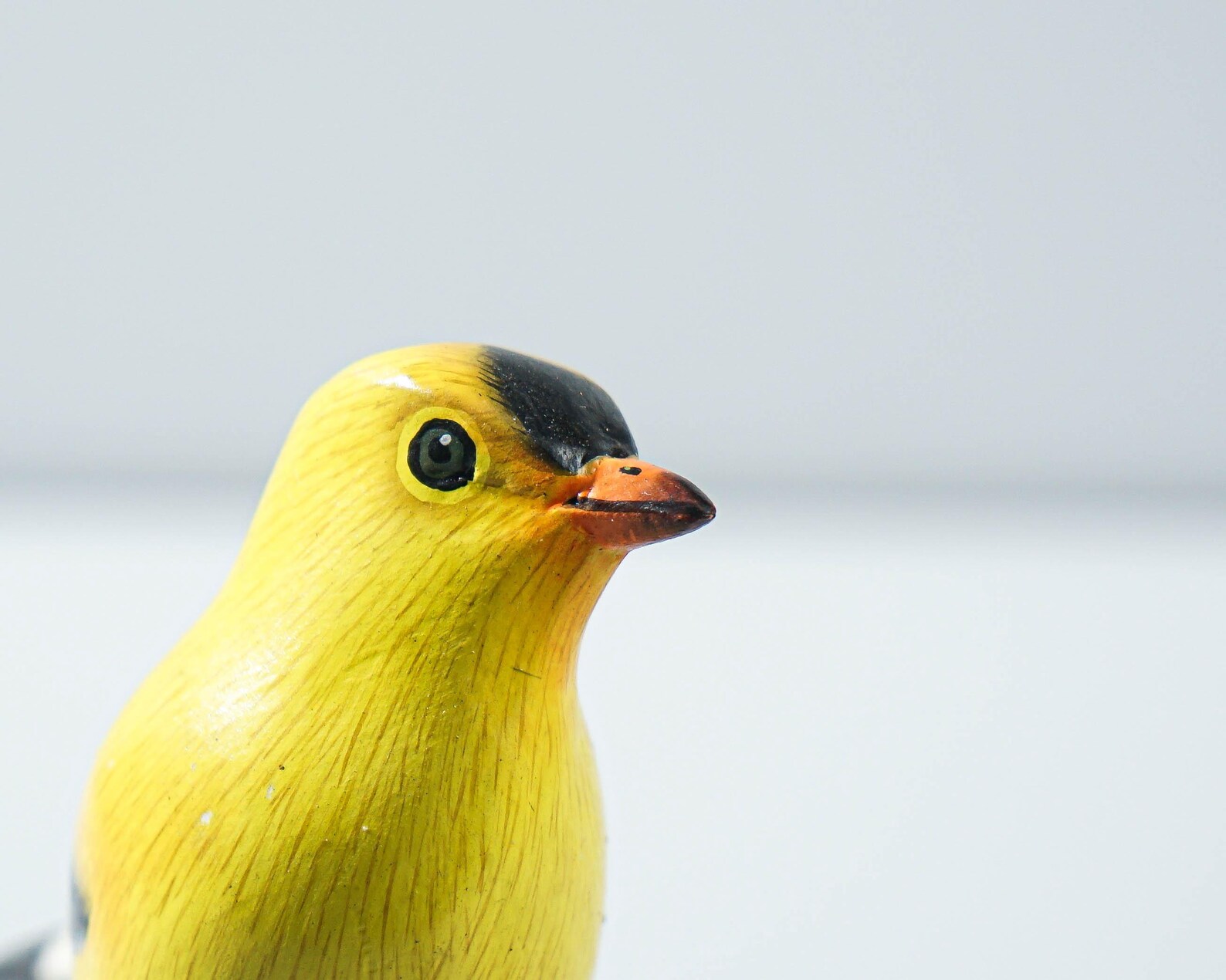 American Goldfinch Statue, Painted Wood Carving, Hand Painted, Wooden ...