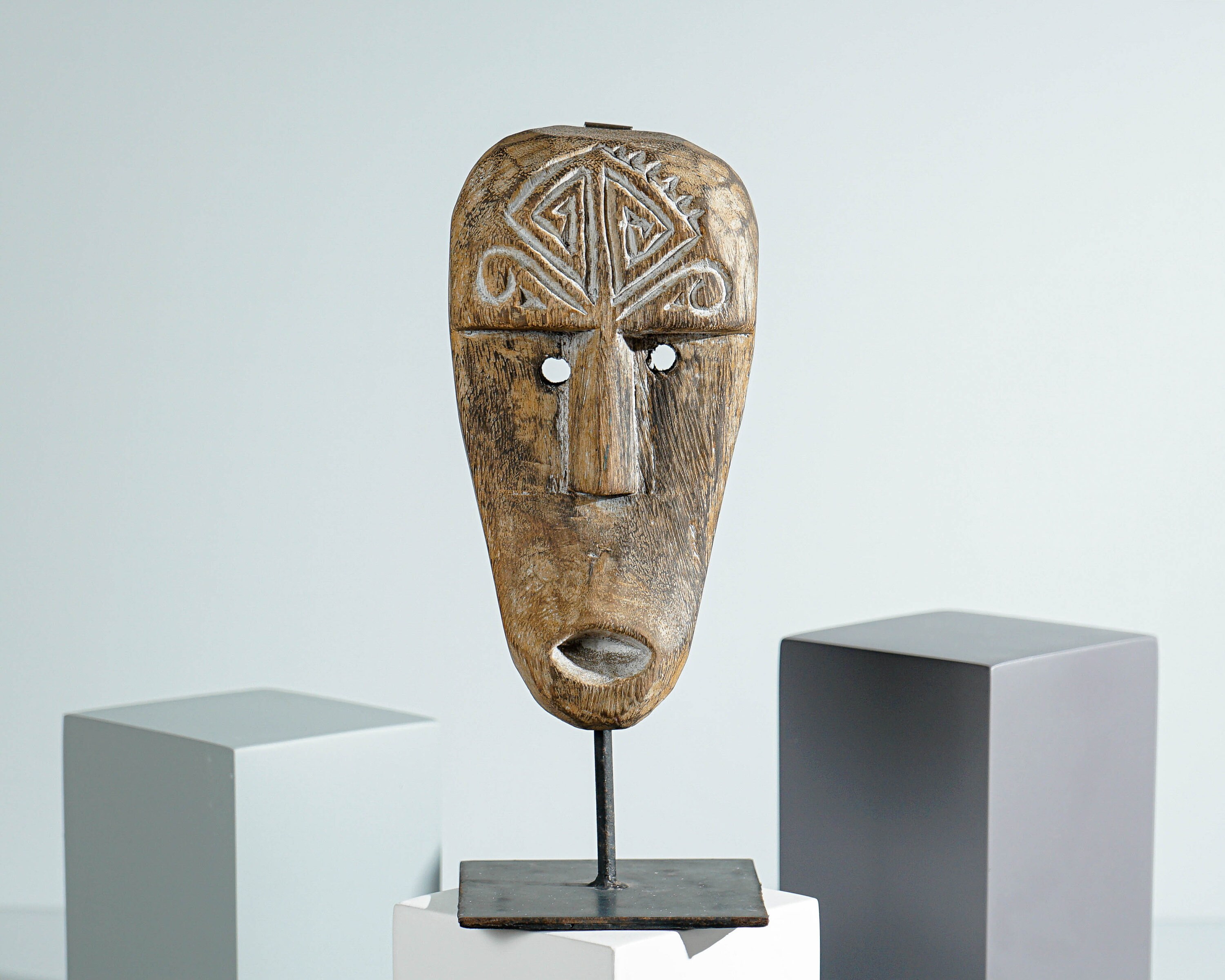 Timor Tribal Mask Wall Art Antique Primitive Hanging - Etsy