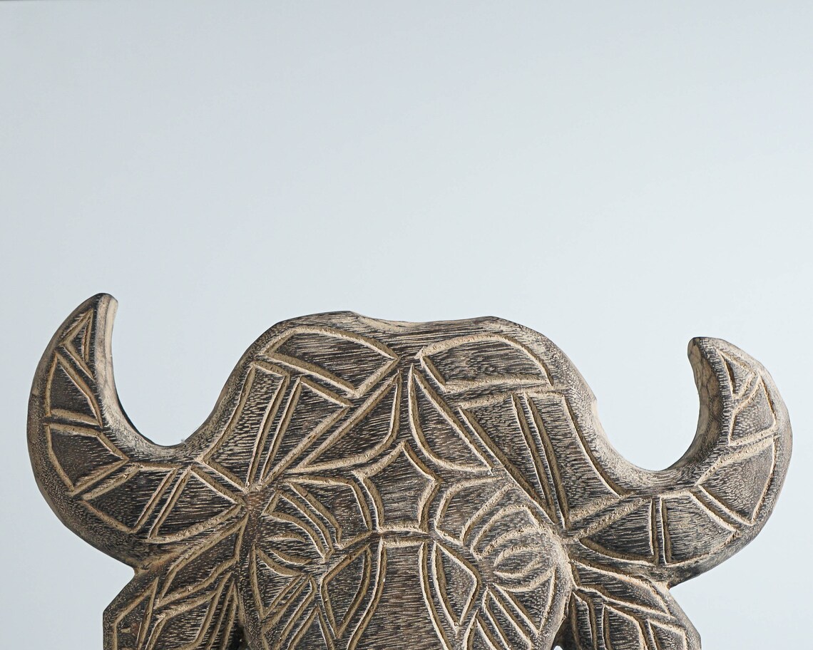 Timor Buffalo Tribal Mask Wall Decor Antique Primitive - Etsy