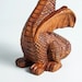 Calm Dragon Statue Wooden Dragon Fantasy Animal Dragon - Etsy