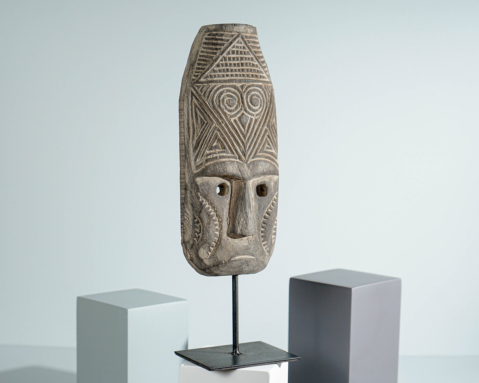 Timor Tribal Mask, Wall Decor, Antique Figurine, Primitive, Statue ...