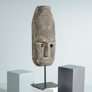 Timor Tribal Mask, Wall Decor, Antique Figurine, Primitive, Statue ...