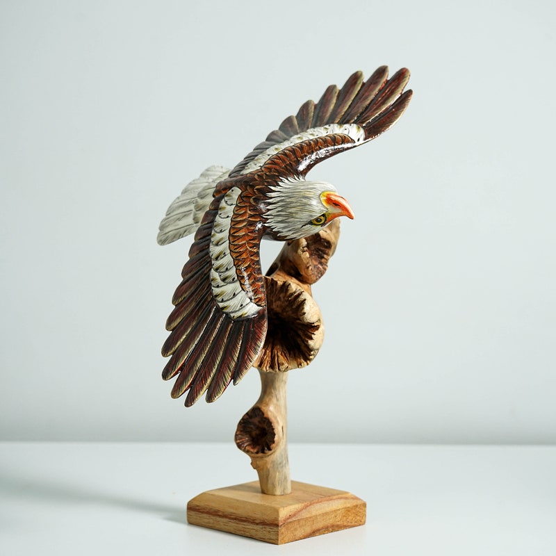 Eagle Wood Carving - Etsy