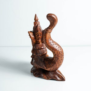 Basuki Dragon, Balinese Dragon Statue, Mystical Animal, Wood Carving ...