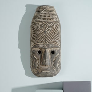 Timor Tribal Mask, Wall Decor, Antique Figurine, Primitive, Statue ...
