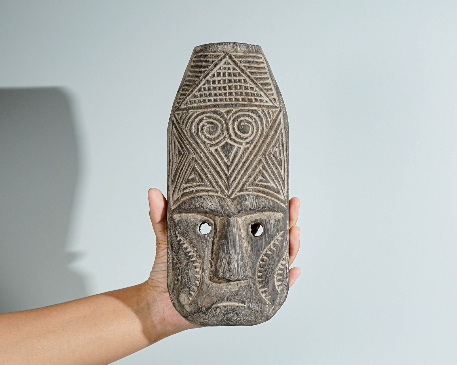 Timor Tribal Mask, Wall Decor, Antique Figurine, Primitive, Statue ...