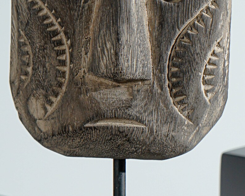 Timor Tribal Mask, Wall Decor, Antique Figurine, Primitive, Statue ...