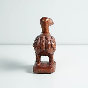 Wooden Dodo Bird Statue, Dodo Bird Figurine, Animal Sculpture, Wood ...
