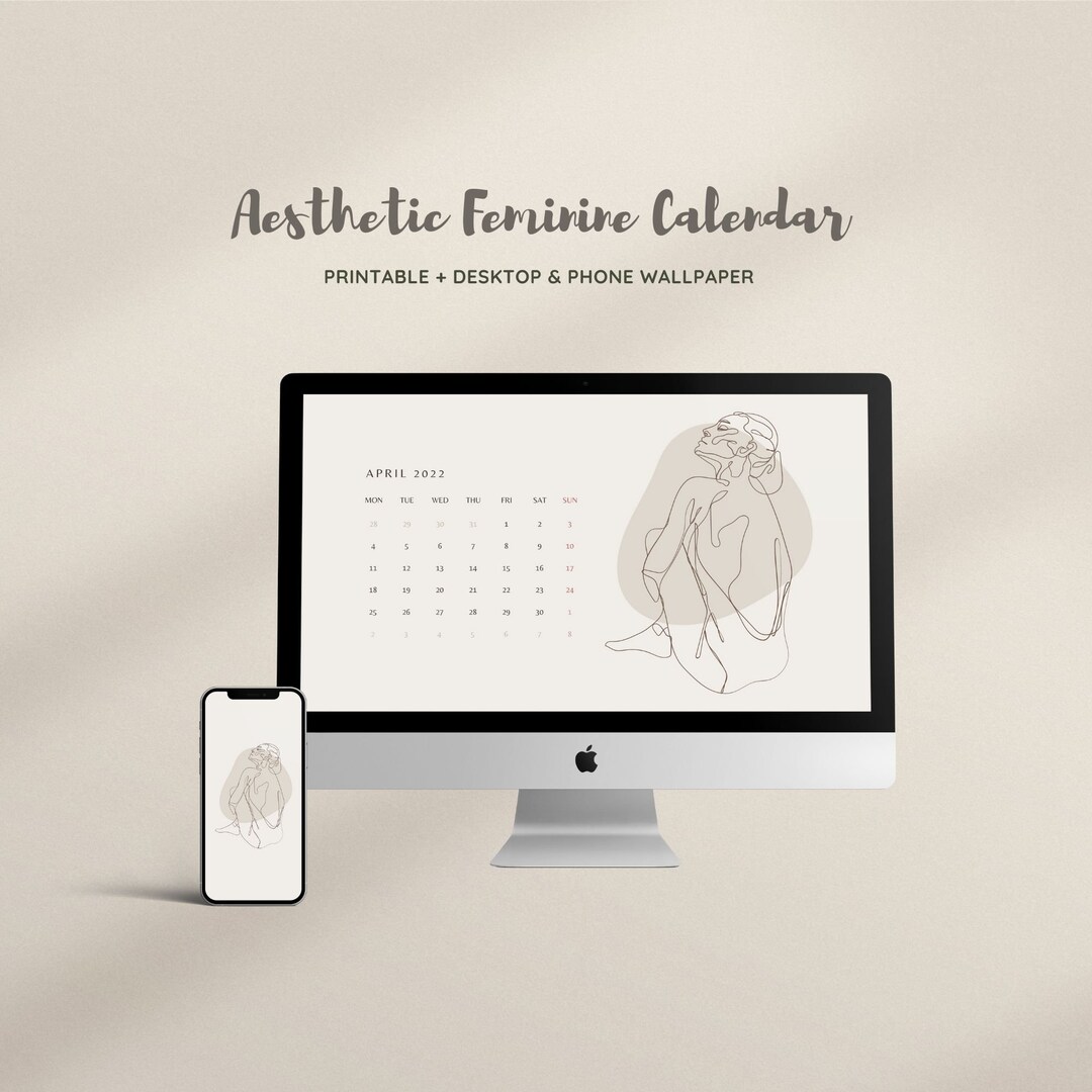 Monthly Planner Printable Calendar Digital Planner - Etsy