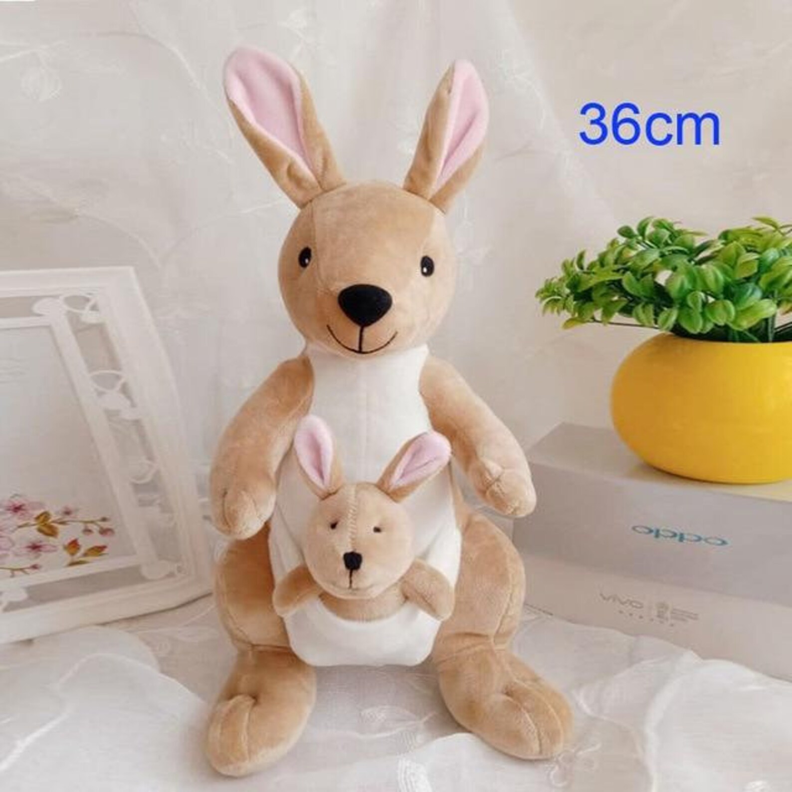Kangaroo Soft Toy Plush Kangaroo Animal Soft Toy Baby Gift | Etsy
