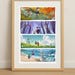 Frieren Beyond Journey’s End Art Print 4 Seasons Anime Poster 11x17 ...