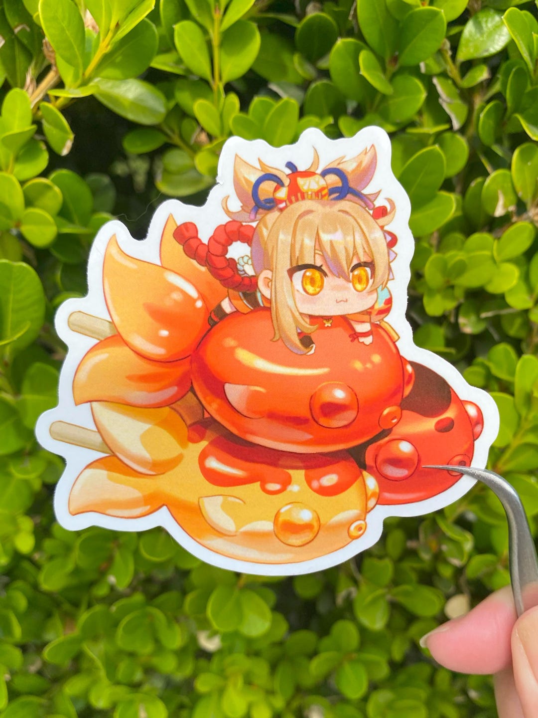 3 Inch Yoimiya Specialty Food Sticker, Genshin Impact Sticker, Yoimiya ...